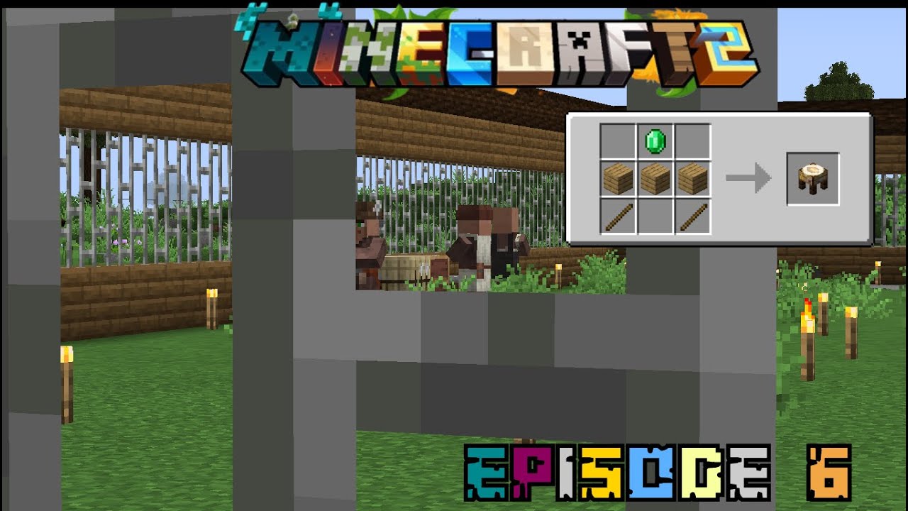 Villager Work Camp Construction | Minecraft 2 (The Sequel Modpack) Ep 6 ...