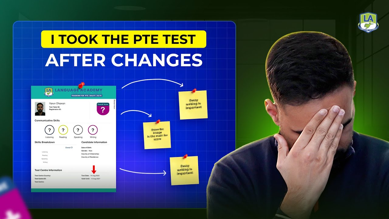 I took the PTE Test After Changes - Tips and Strategies Revealed - YouTube