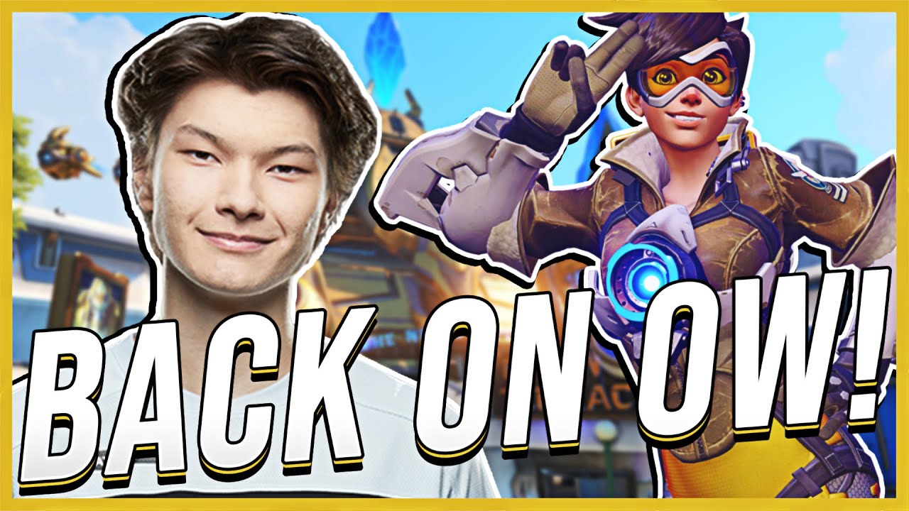 SEN Sinatraa | BACK ON OVERWATCH! (Tracer Gameplay) + FUNNY CLIPS FROM ...