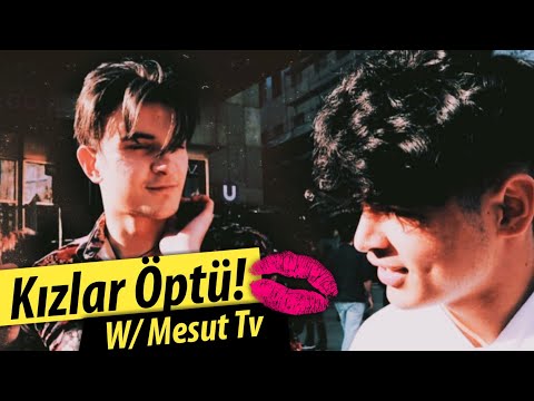 KENDIMI 10 DAKIKADA KIZLARA ÖPTÜRDÜM VE Mesut TV ILE KARŞILASTIM!