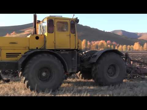 Кировец К-700, МТЗ-1221, ЮТО-1304. ПАШНЯ