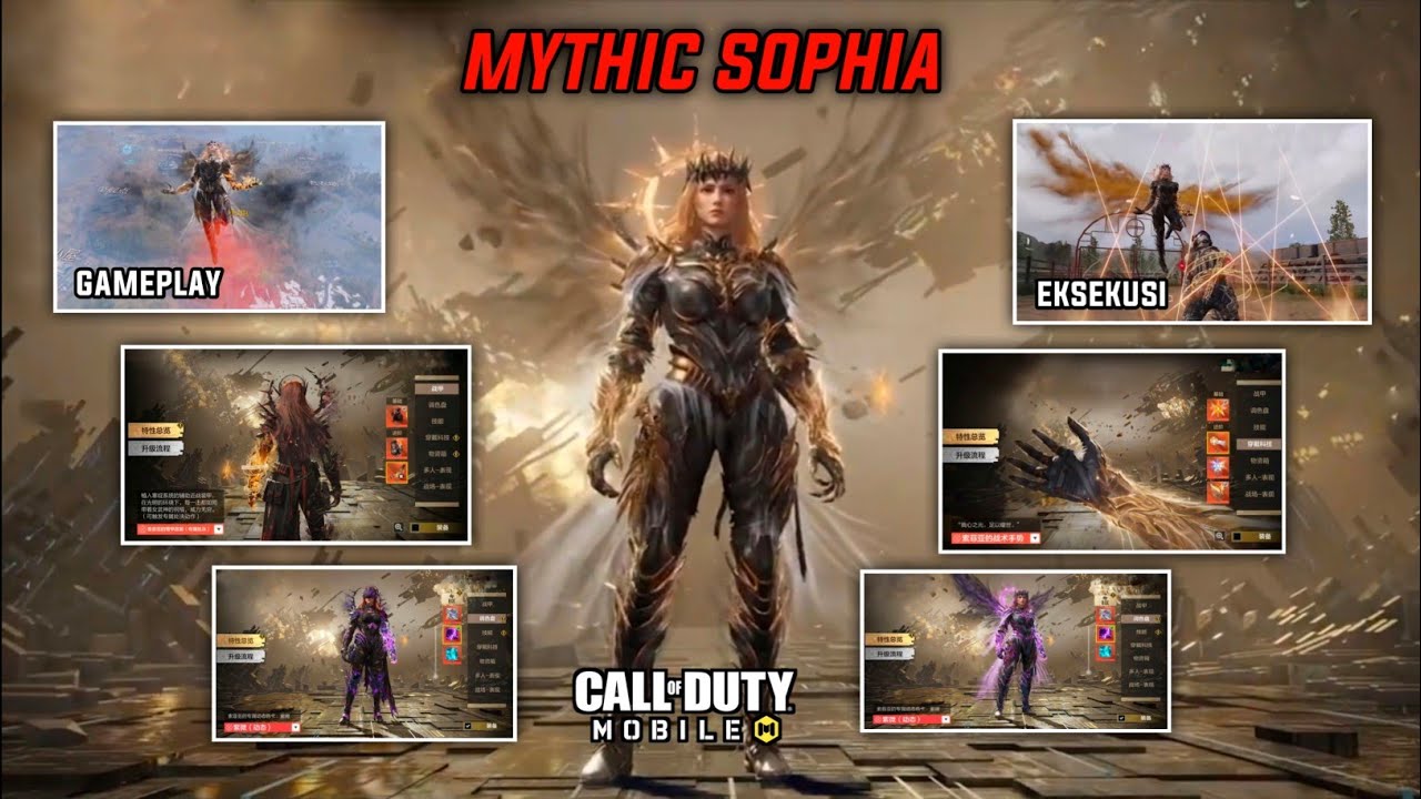 Mythic sophia trailer + Fitur upgrade + eksekusi + gameplay & intro ...
