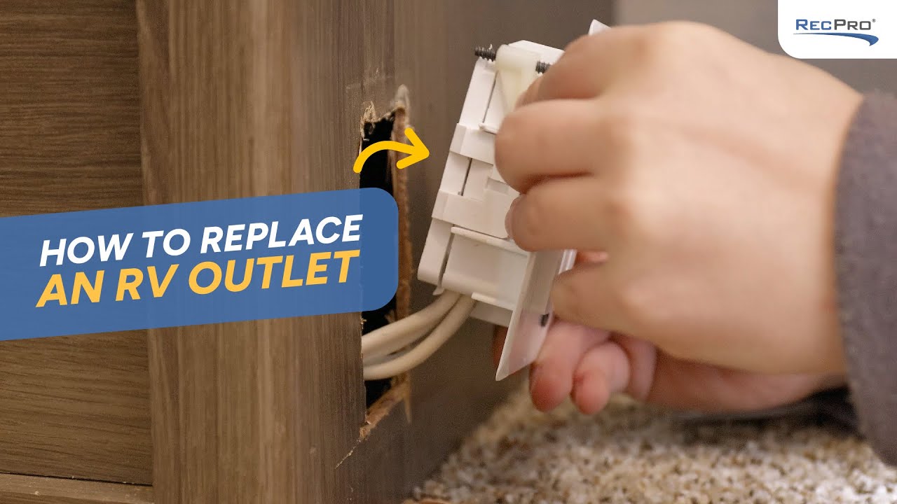 How to Replace an RV Electrical Outlet with RecPro - EASY 30 Minutes ...