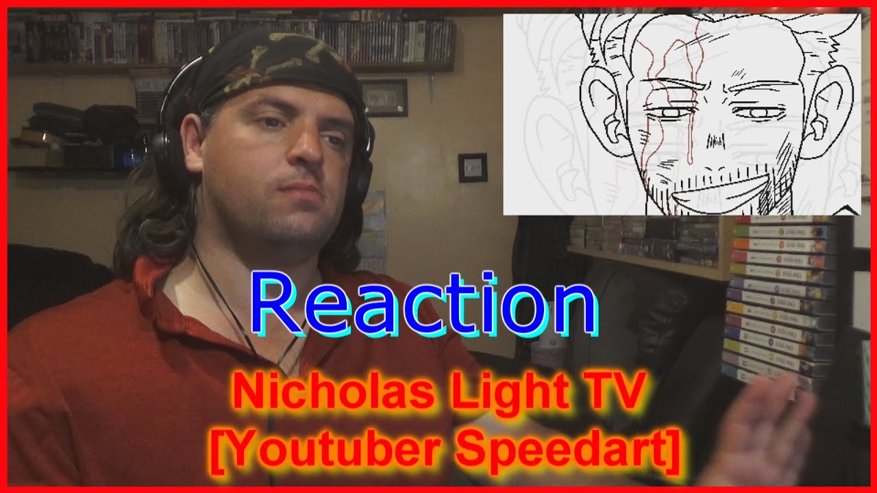 freaky's reaction: Nicholas Light TV [Youtuber Speedart] - YouTube