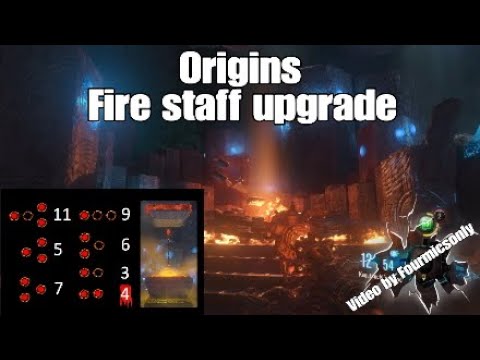 Origins Fire staff upgrade - YouTube