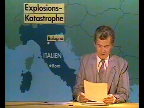 ARD 02.08.1980 - Tagesschau zum Sendeschluss, sowie ...