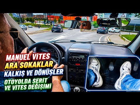 MANUEL VİTES ARABA NASIL KULLANILIR?