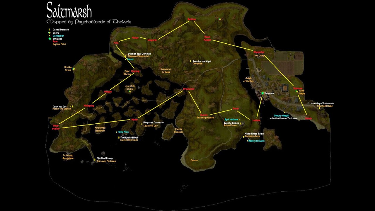 DDO 100 Runs: Saltmarsh Wilderness - YouTube