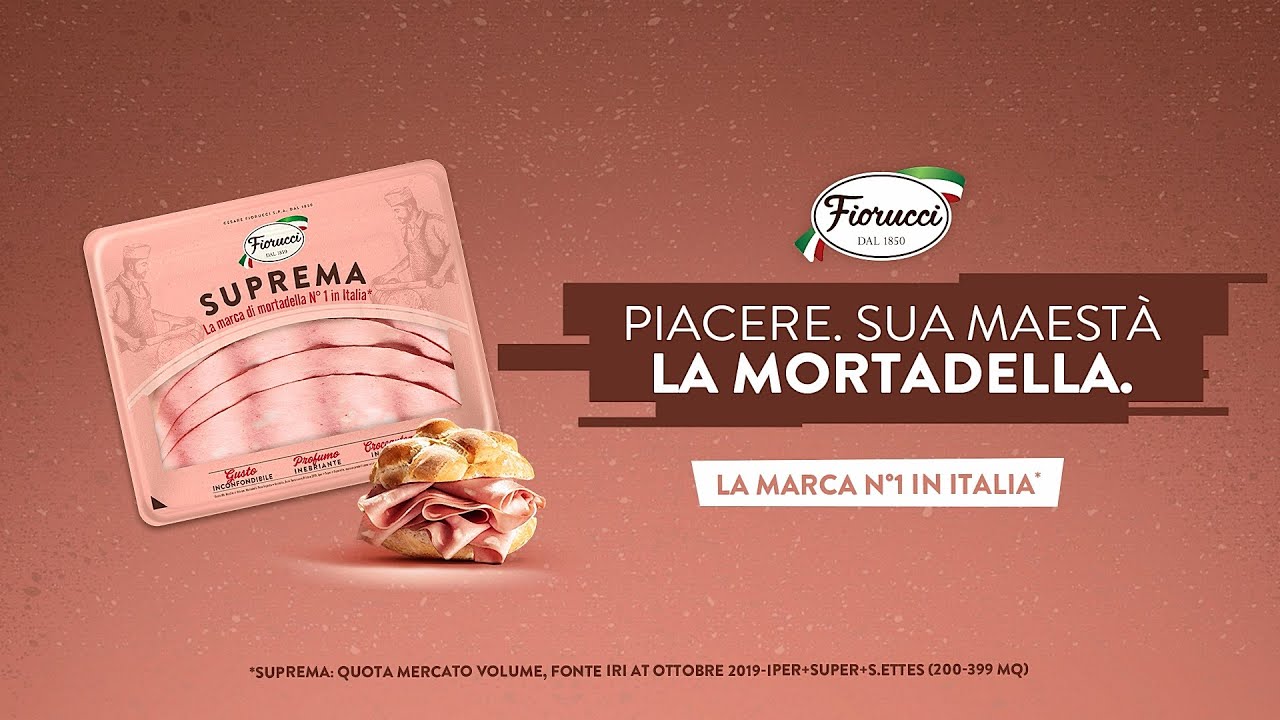 Fiorucci - Spot Mortadella Suprema vaschetta - 15'' (2020) - YouTube