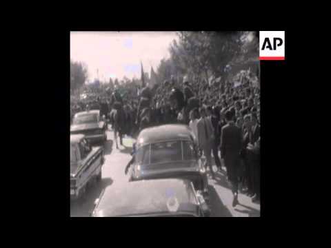 SYND 22 10 69 APOLLO 11 ASTRONAUTS VISIT TURKEY ON THEIR GOODWILL TOUR ...