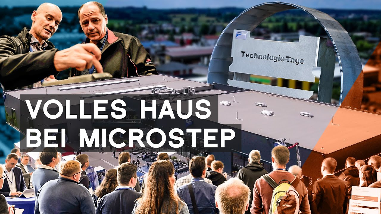 MicroStep Technologietage 2024: Eröffnung Competence Center in Bad Wörishofen - YouTube