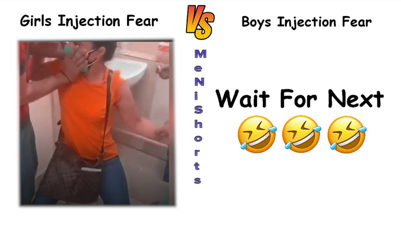 Girls injection Fear vs Boys injection Fear😂😂!!memes | Funny Clip🤣 ...