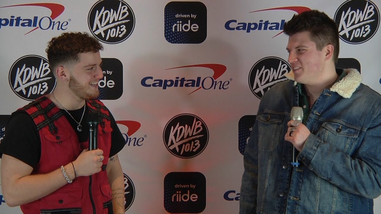 Colt interviews Bazzi backstage at KDWB's Jingle Ball 2018 - YouTube