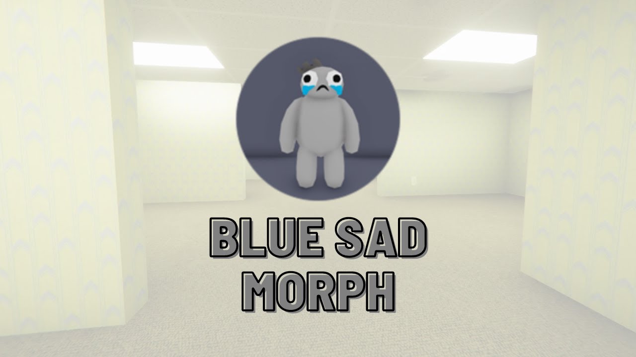 How to get blue sad morph in backrooms morphs roblox - YouTube