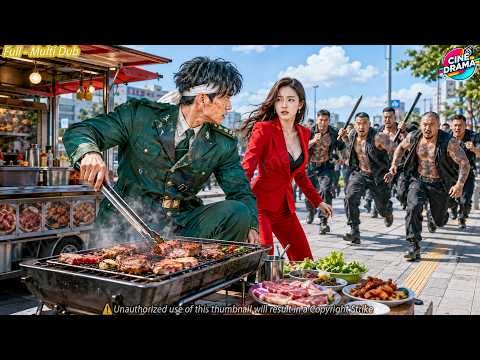 War God Takes Sister To Eat, Gangsters Block Road And Threaten Him, One Punch Defeats Them All