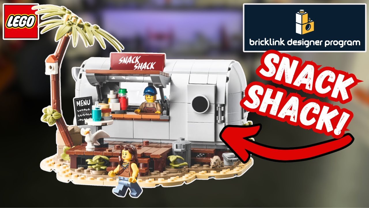 LEGO Snack Shack Review! The Bricklink Designer Program! - YouTube