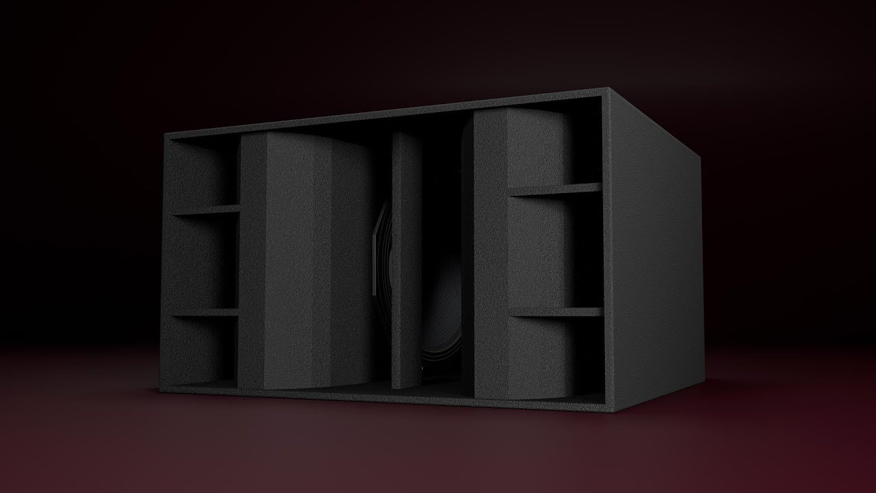 PD.224 - Dual 24", 6th Order enclosure design construction - YouTube