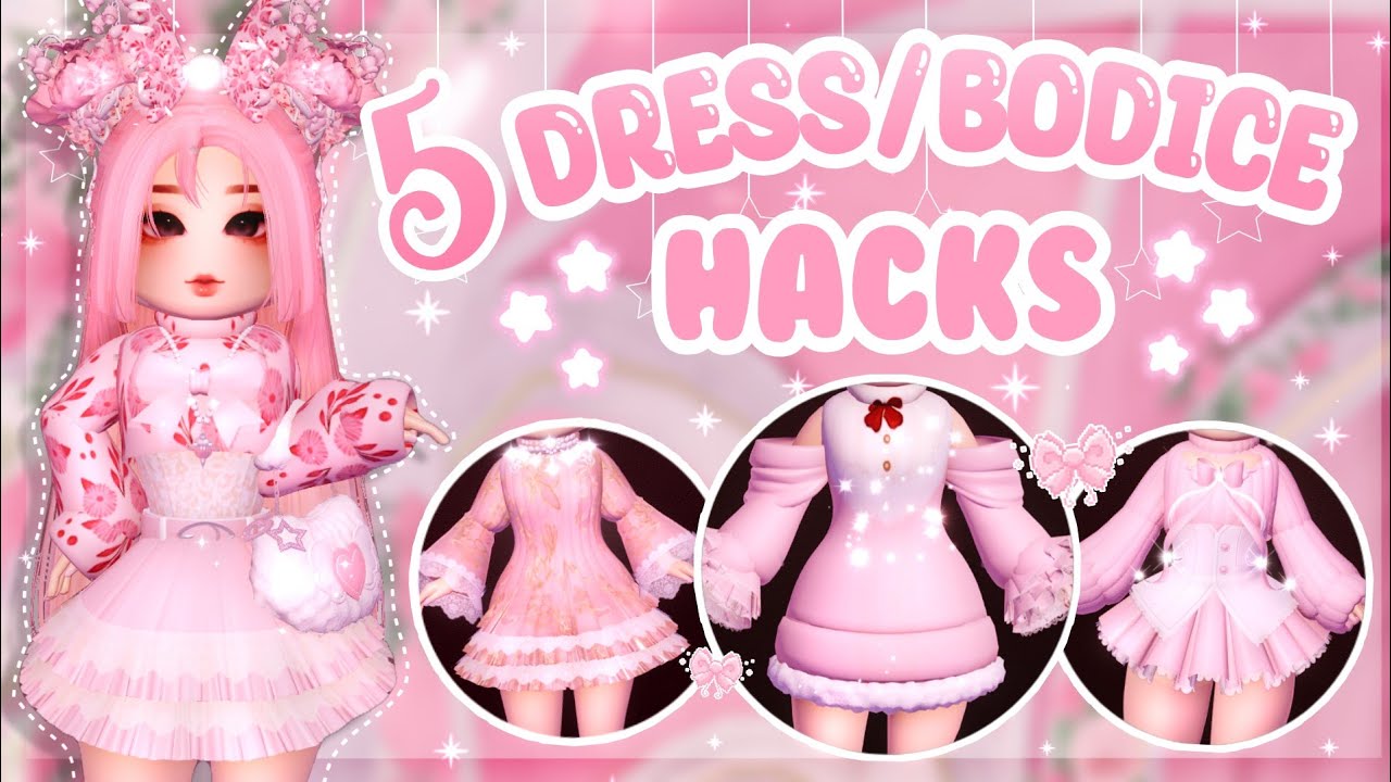 5 Cute Dress/Bodice Hacks in Royale High! 🌷 *MUST TRY* | Roblox - YouTube