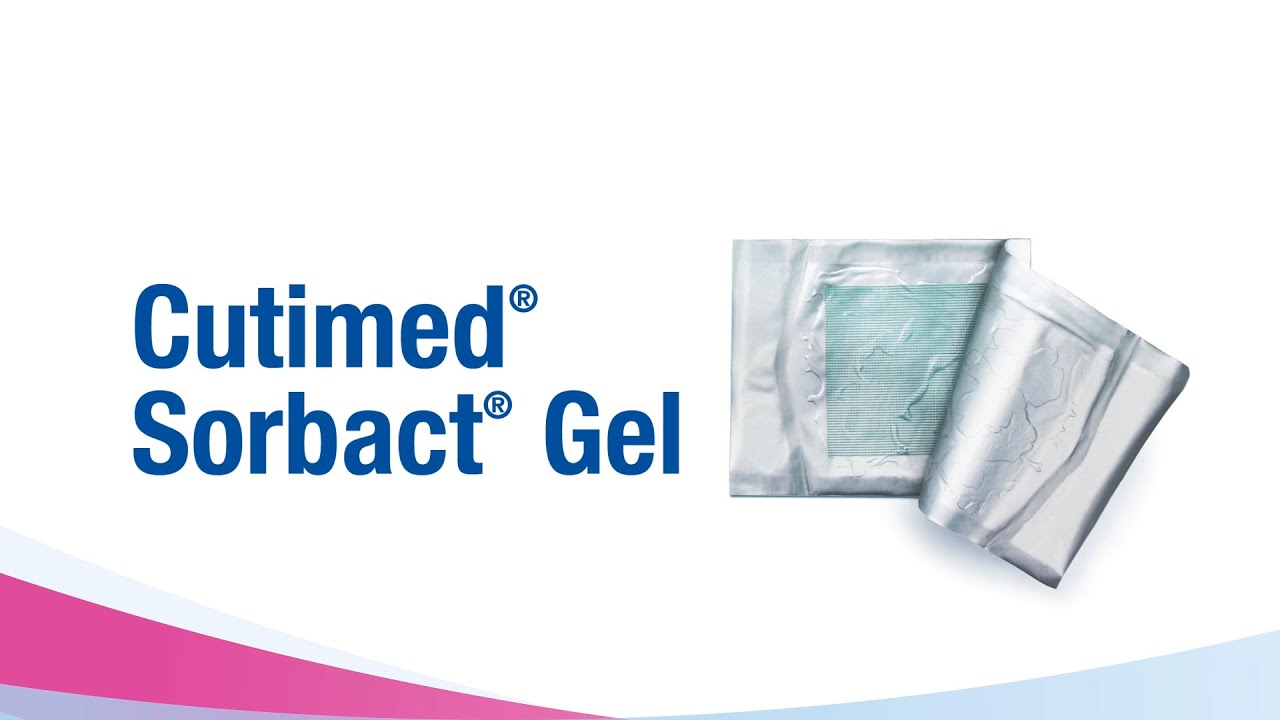 Cutimed Sorbact Gel I Apósito no absorbente que atrapa bacterias y ...