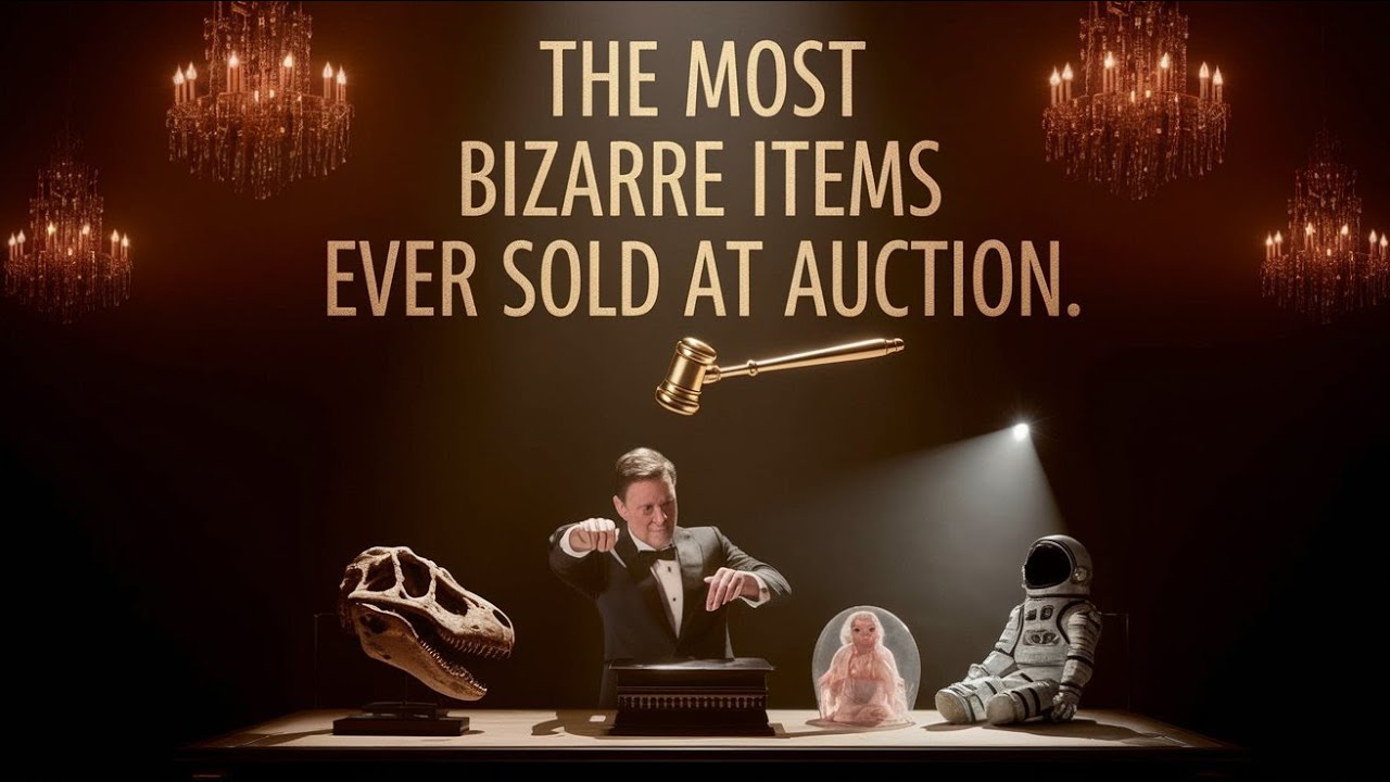 The Most Bizarre Items Ever Sold at Auction - YouTube