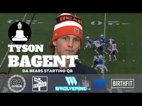 Tyson Bagent - LIVE CALL IN SHOW - Chicago Bears Quarterback - November ...
