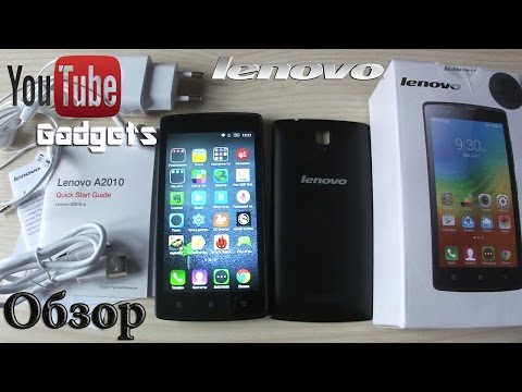 Lenovo A2010 4G LTE Android 5.1 Lollipop Обзор смартфона