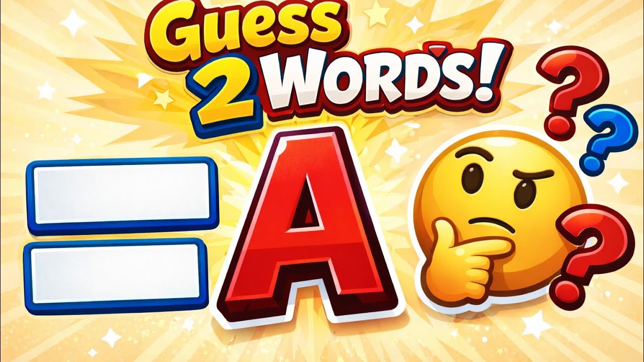“Alphabet Challenge: Guess 2 Words Before Time Runs Out!” - YouTube