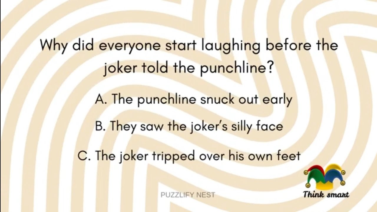 "Can You Solve These Twisted Joker Riddles? 🤡🃏" #mindgames #quiz #games ...