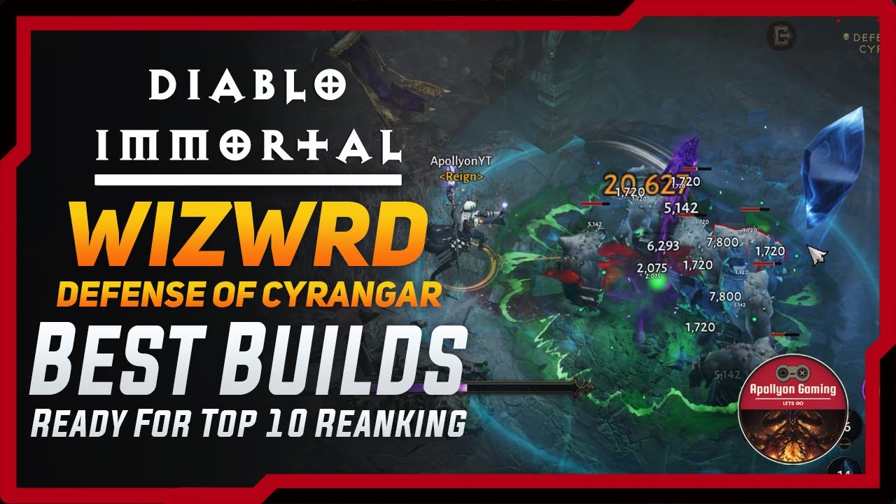 Wizard Best Builds For Defense of Cyrangar - Ready For Top 10 Ranking ...