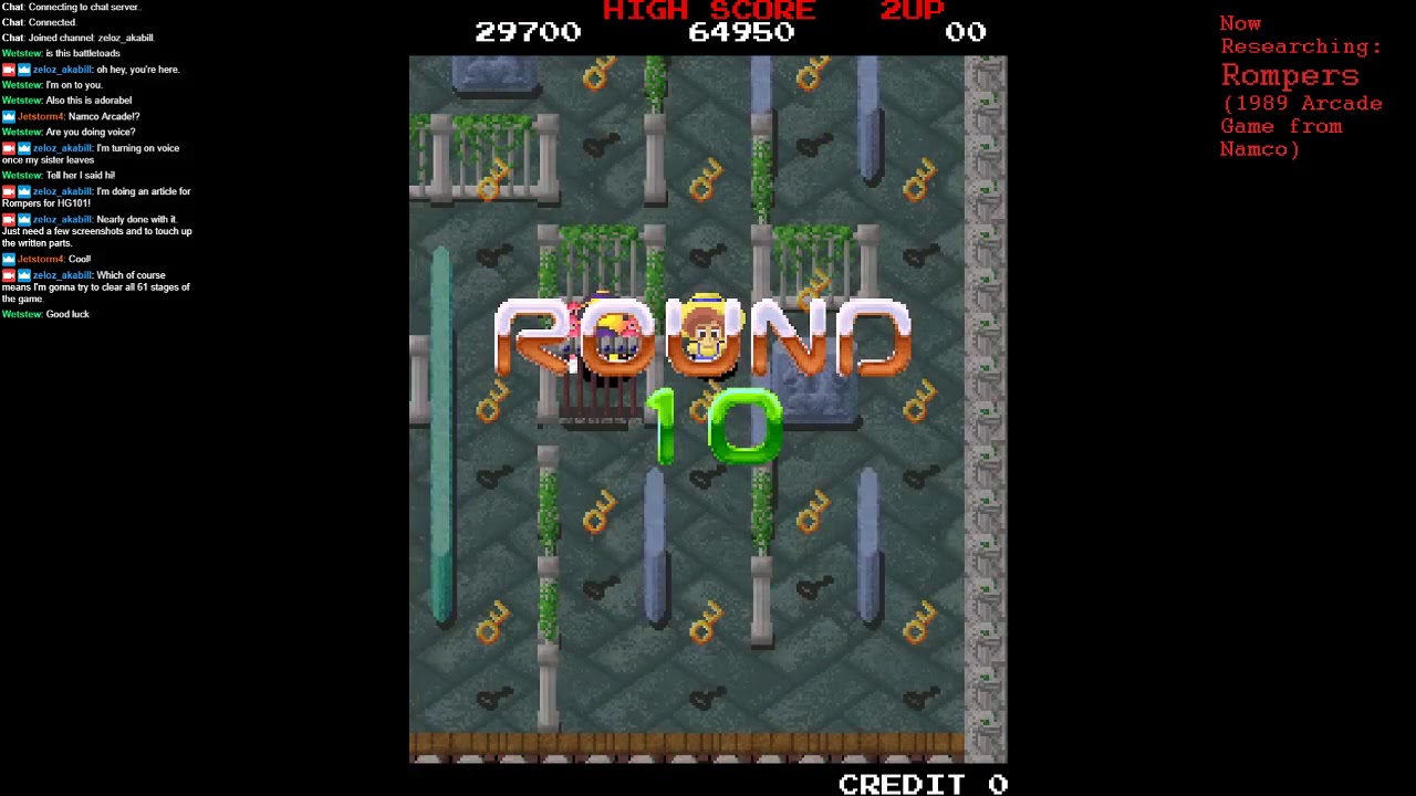 Rompers: Fun, Obscure Namco Maze Game from the Late 80s - YouTube