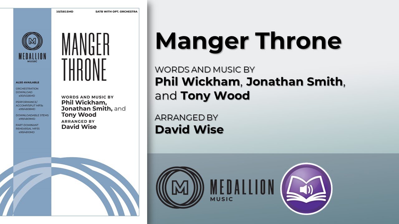 Manger Throne (SATB) | arr. David Wise - YouTube