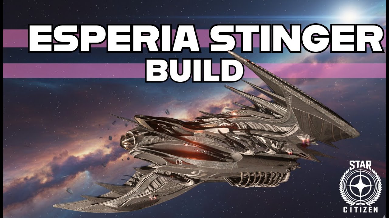 Esperia Stinger Ship Build Guide / Review - Star Citizen 4.3.2 - YouTube