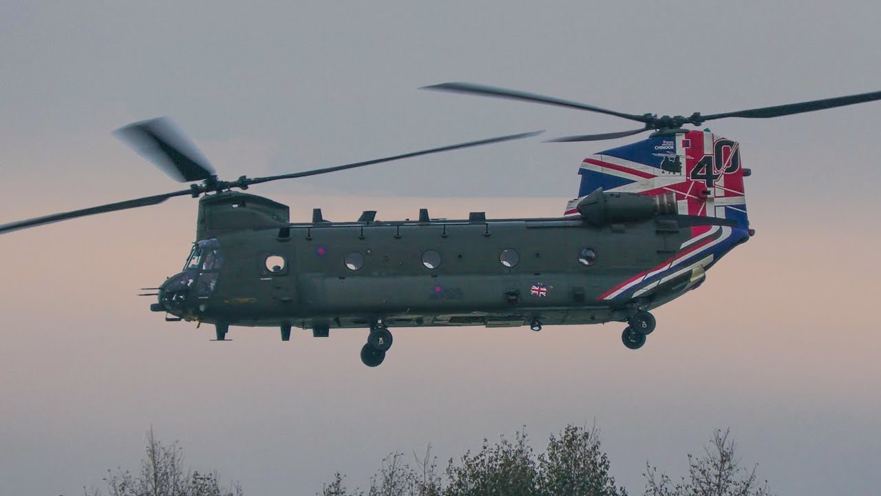 Low Flying Military Helicopters Chinook: North Wales' Role In Pilots'