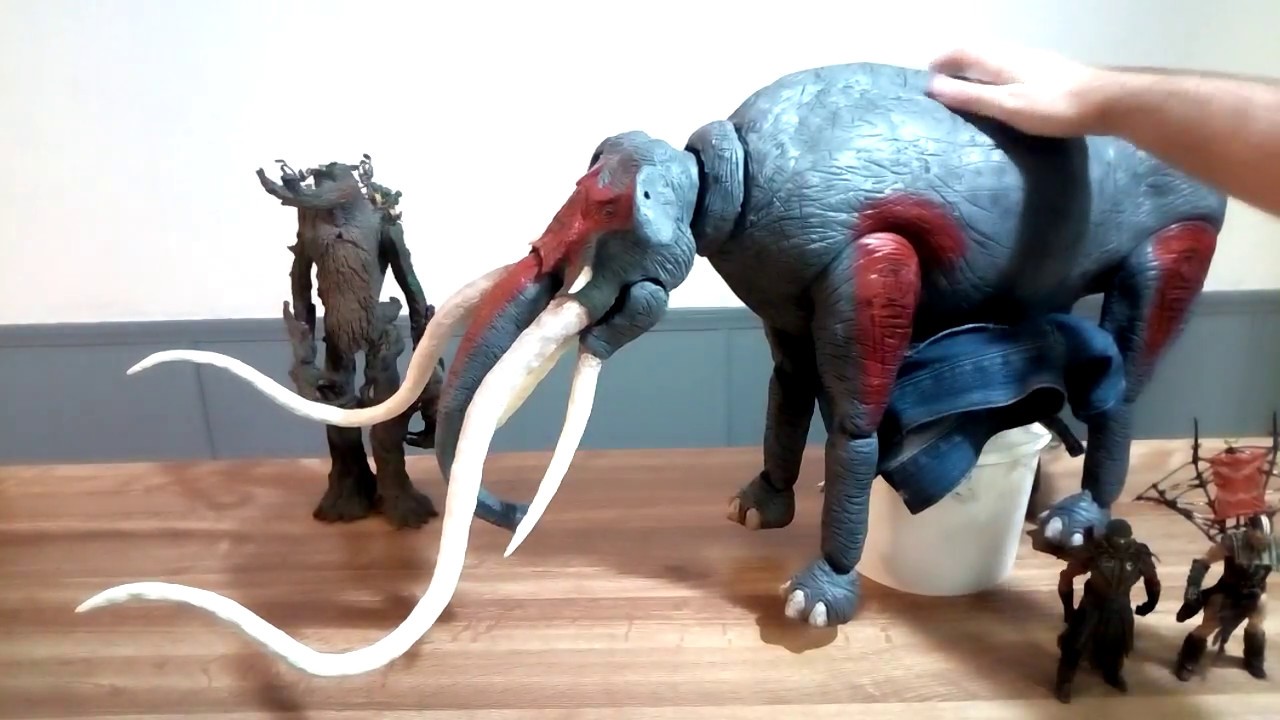 Making a mumakil custom action figure by enulmer part 2 hobbit LOTR ...
