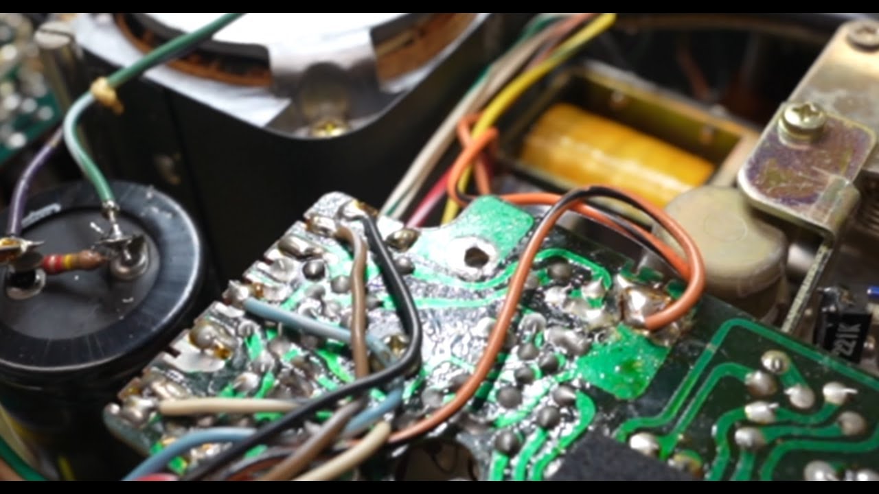 Part 2- Akai Quad 8-Track Player Restoration - YouTube