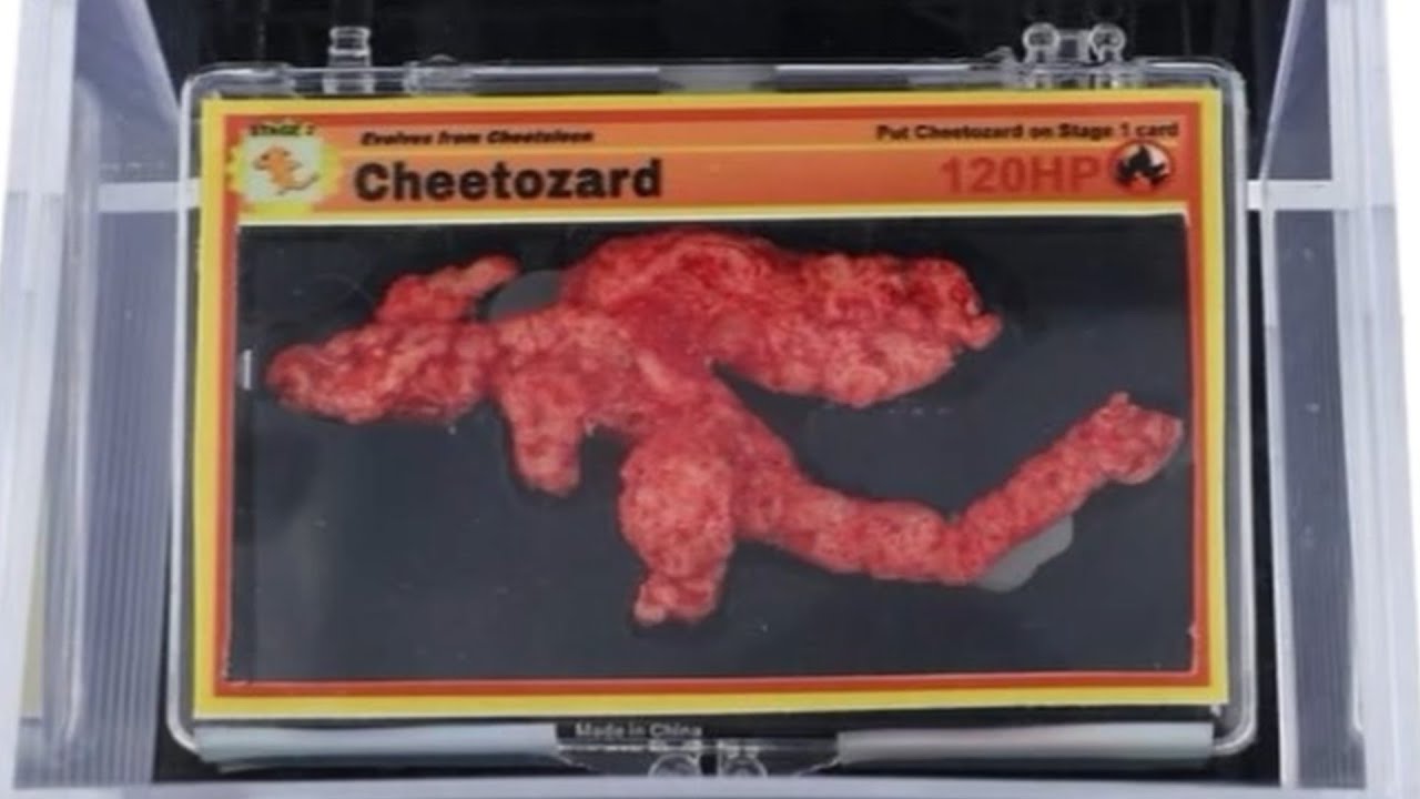 The $80,000 Charizard Cheeto - YouTube
