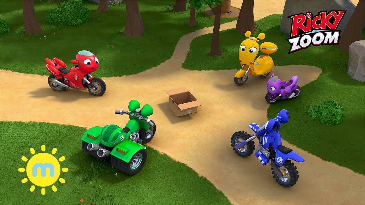 Milkshake! Sneak Peek | Ricky Zoom | Toot's Invisible Friend! - YouTube