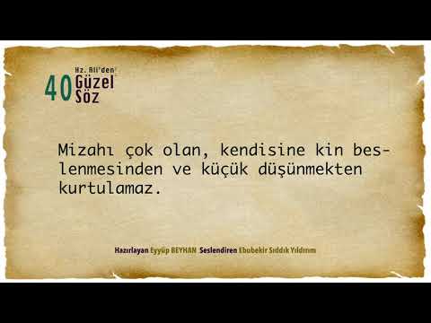 Hazreti Ali'den  r a  Sesli 40 Güzel Söz ★★★