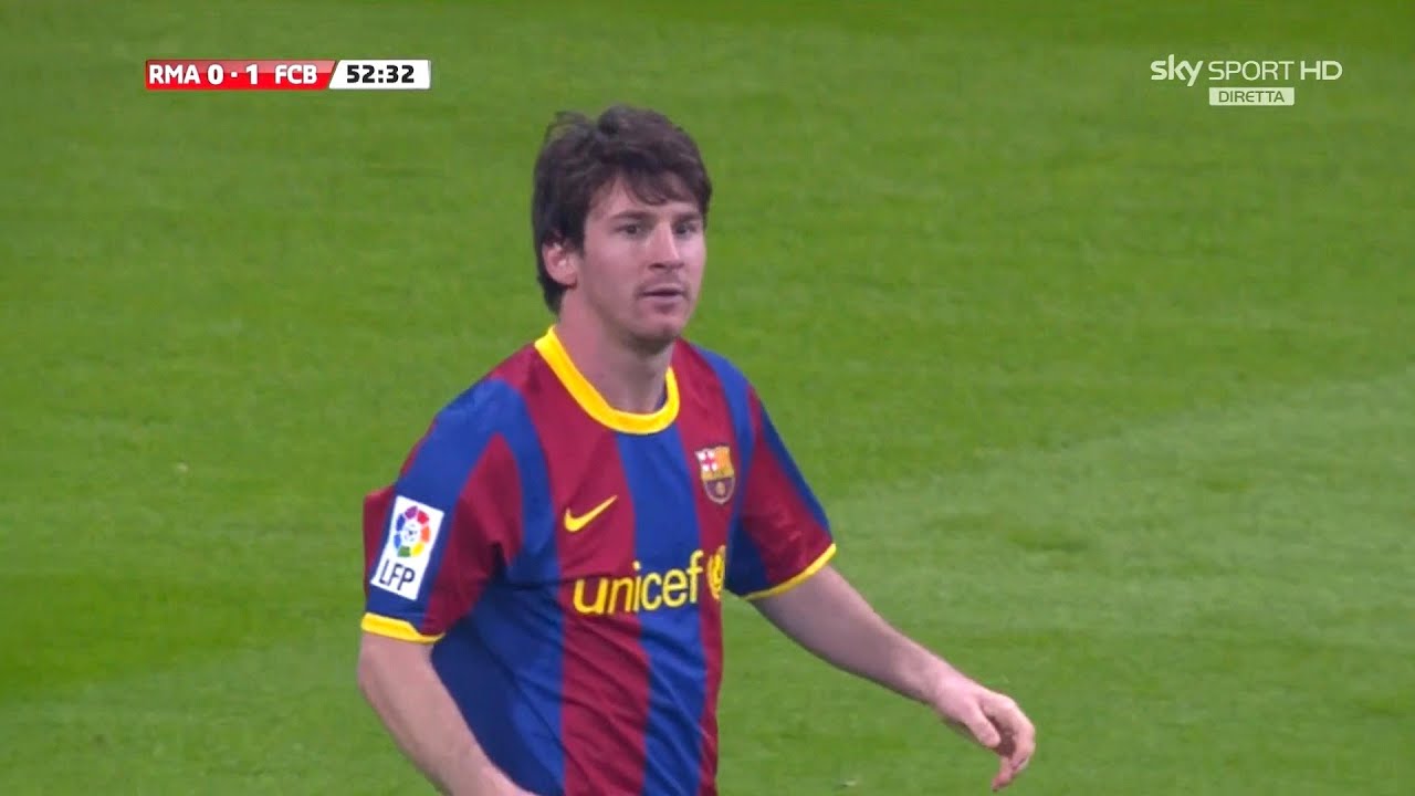Lionel Messi vs Real Madrid (Away) 2010-11 English Commentary HD 1080i ...