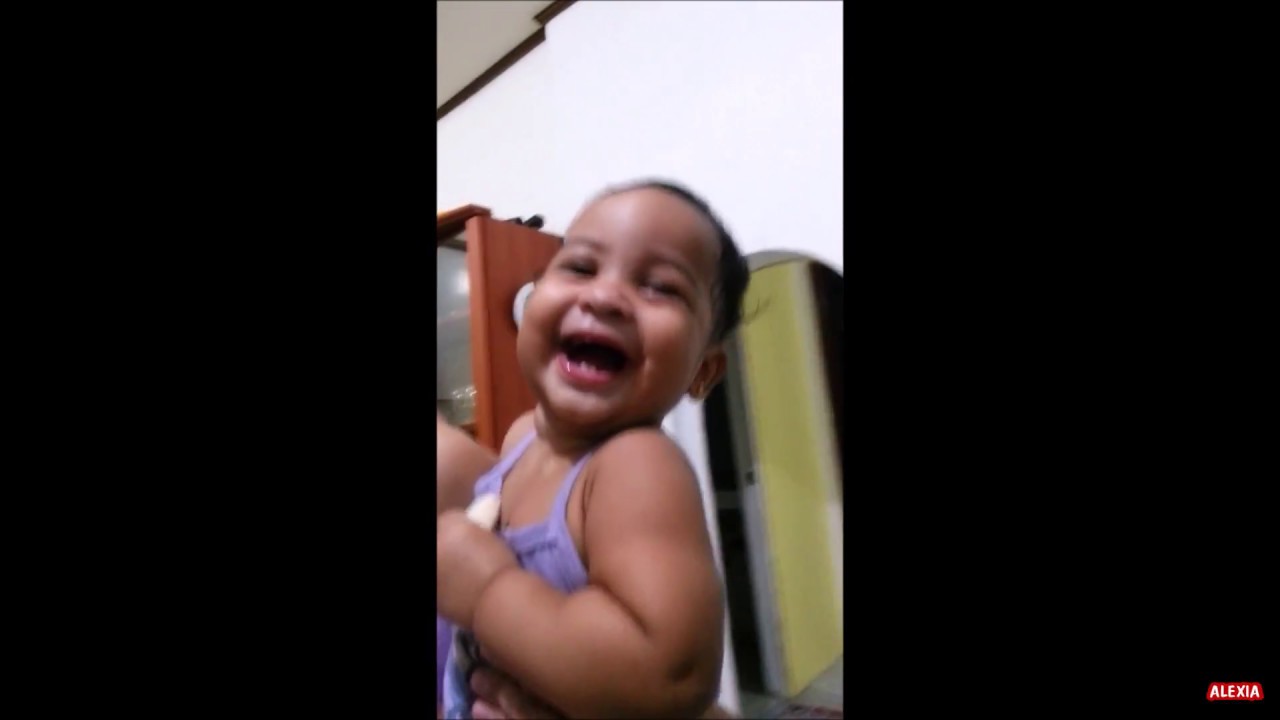 BABY ALEXIA LAUGHING OUT LOUD TRIP AGAIN - YouTube