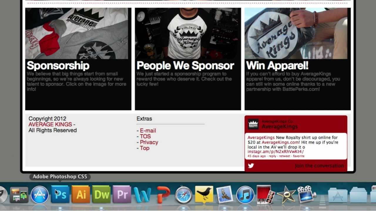 Making A Website With Curved Corners - YouTube