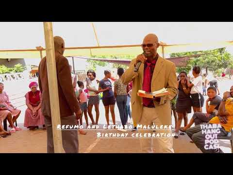 Daniel Ndukula and bethuel Mogale live at a birthday Party captured y ...