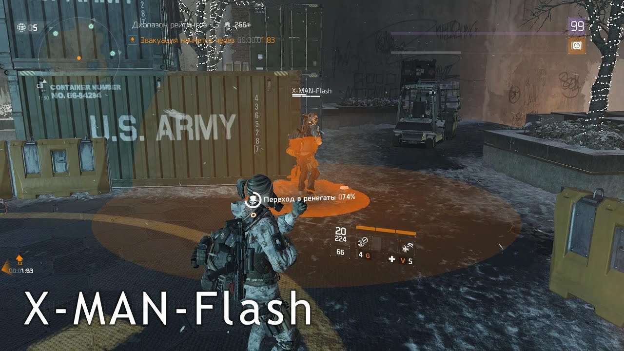Cheater X-MAN-Flash - The Division - YouTube