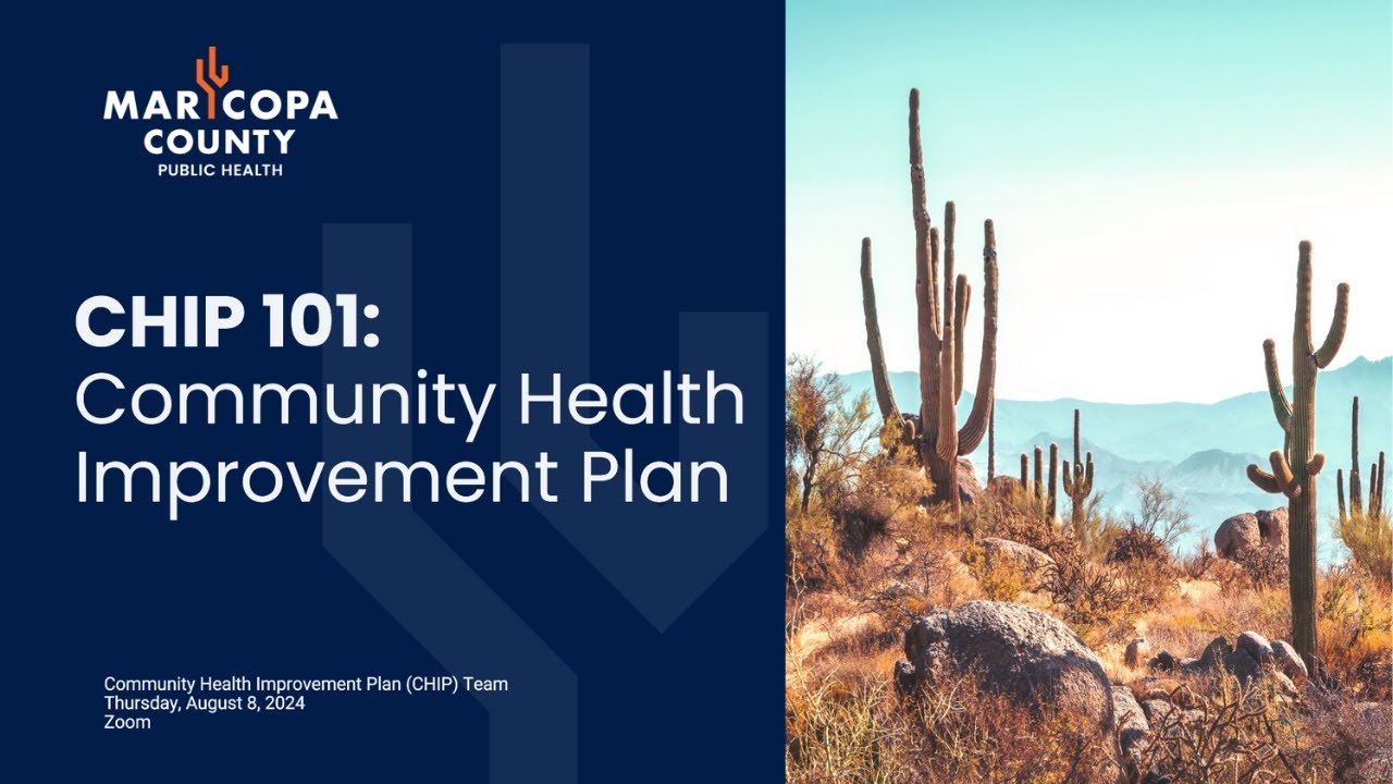 Community Health Improvement Plan (CHIP) 101 Webinar - YouTube