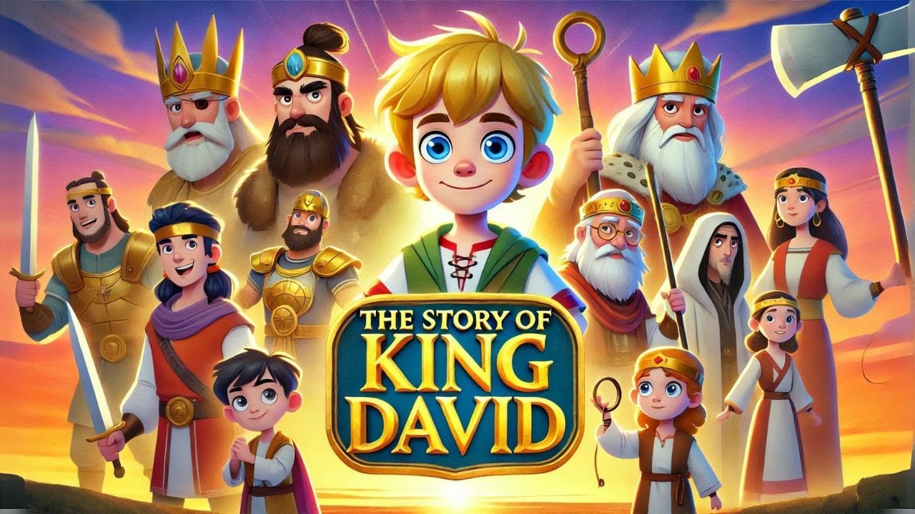 The story of King David for kids #god #kids #kidsvideo - YouTube
