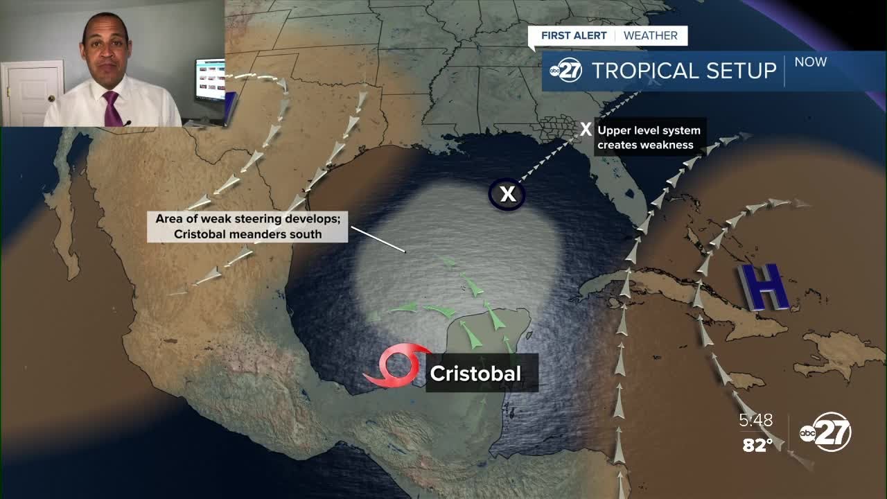 First Alert: Tropical Storm Cristobal forecast (06/03/2020) - YouTube