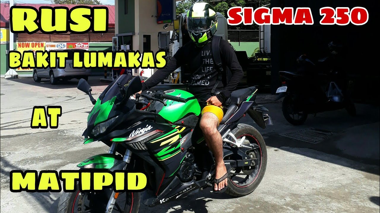 rusi sigma 250 bakit malakas na at matipid pa sa gas | DIY SWR ...