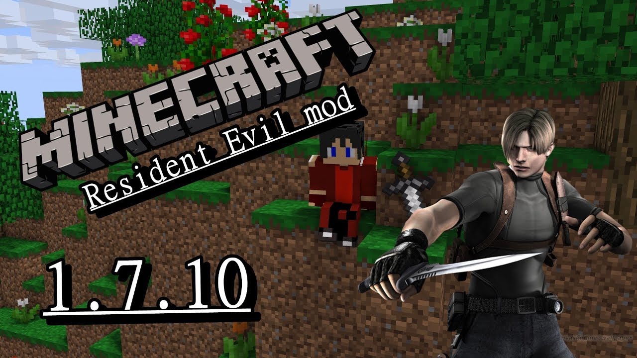 Minecraft mod Resident evil - YouTube