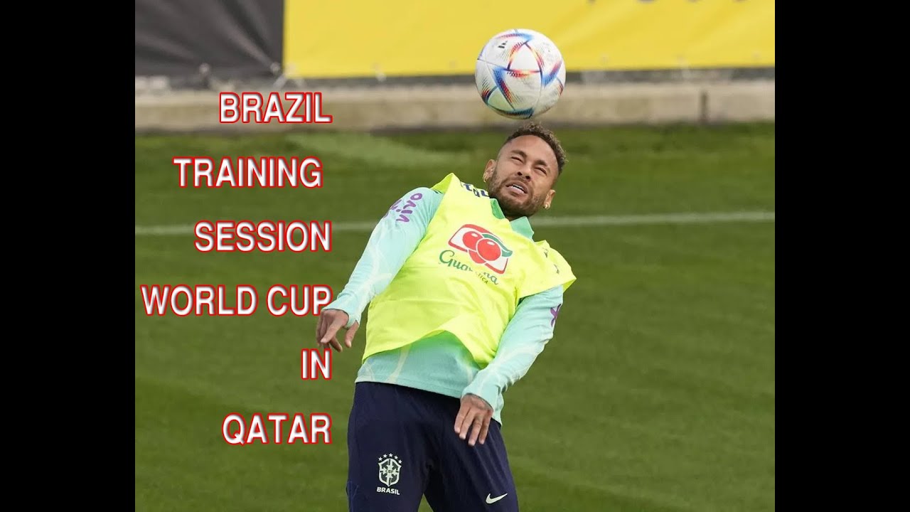 Brazil's TODAY World Cup training session | World Cup 2022 | Neymar jr | Imran Risal |QATAR ...