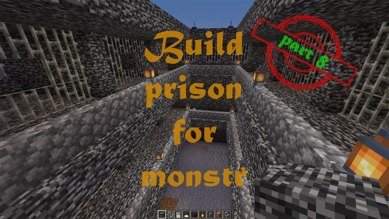 INSANE: Prison made for a monster in Minecraft 1.19.3 / Part 8 - YouTube